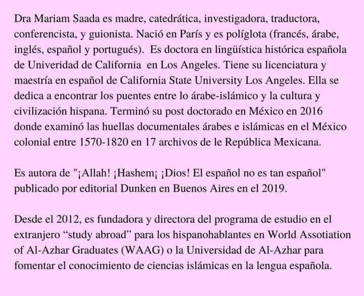 Mariam Medhat Saada, el reflejo de la intelectualidad femenina en el ...